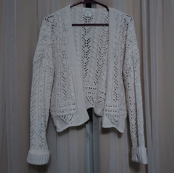Jessica Simpson | Sweaters | Jessica Simpson Open Front Cropped Knit ...